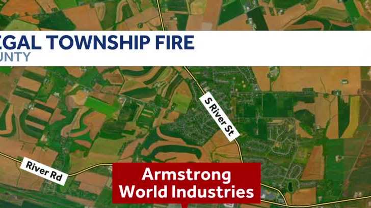 Crews respond to fire at Lancaster County Armstrong plant