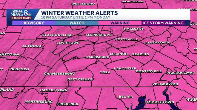 PA SNOWSTORM | Winter storm warning