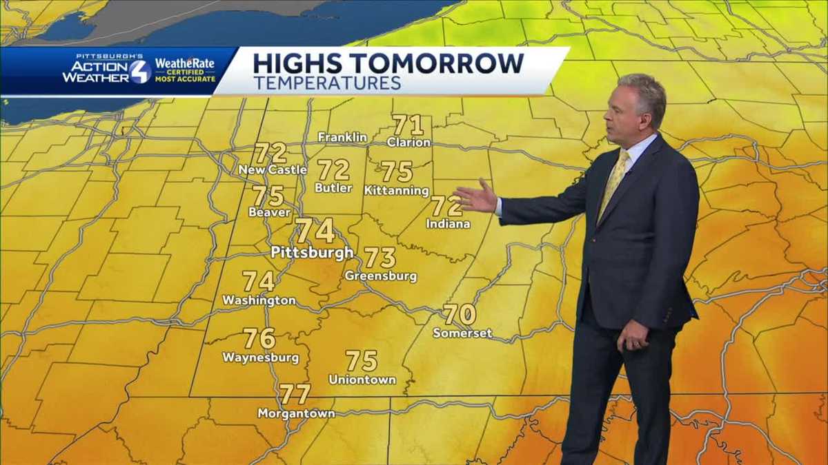 A sunny and comfortable weekend ahead