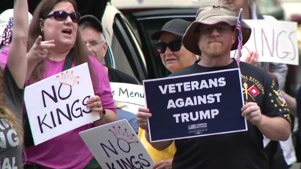 Thousands take part in 'No Kings' protests in Downtown Pittsburgh