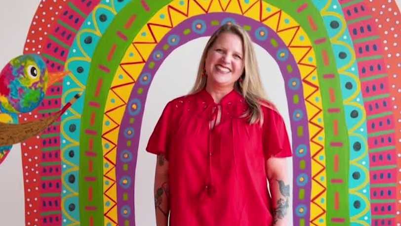 Artist's empowerment bird 'Value' soars for Down syndrome awareness