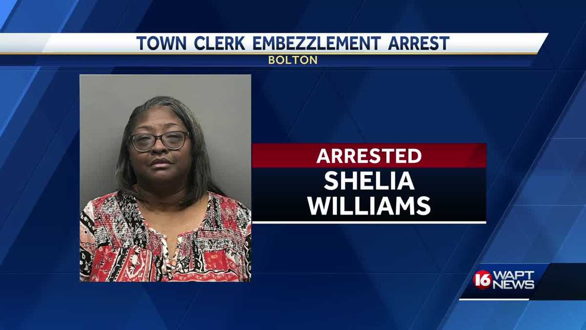 Bolton city clerk accused of embezzlement