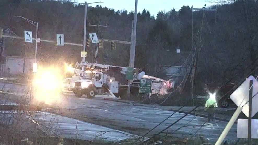 New Hampshire power outages: Map shows outages