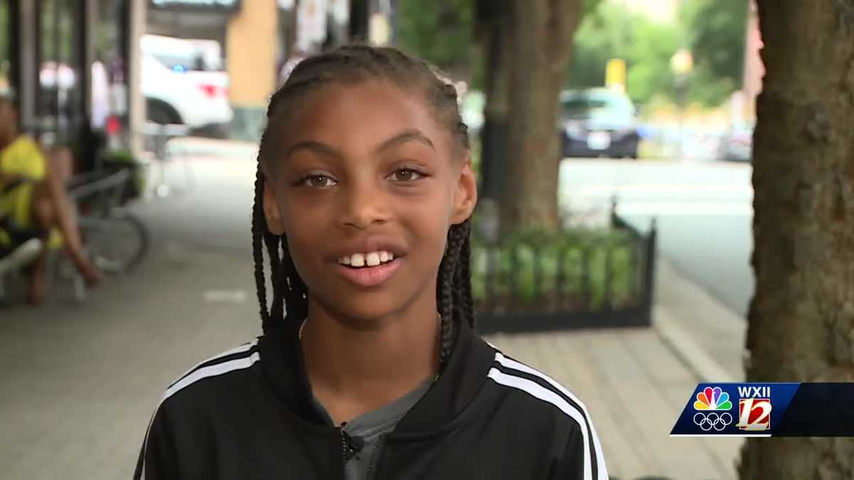 Viral 9-year-old track runner competes at AAU Junior Olympics