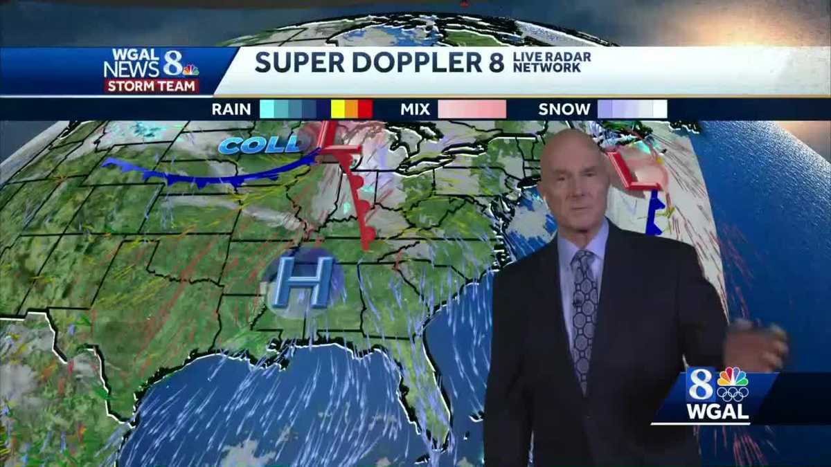 Few Flakes. Turning Milder