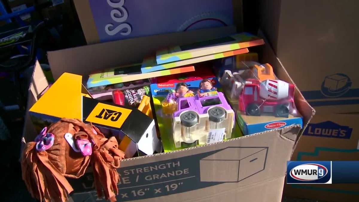 Thousands of toys, $25,000 donated during New Hampshire toy drive