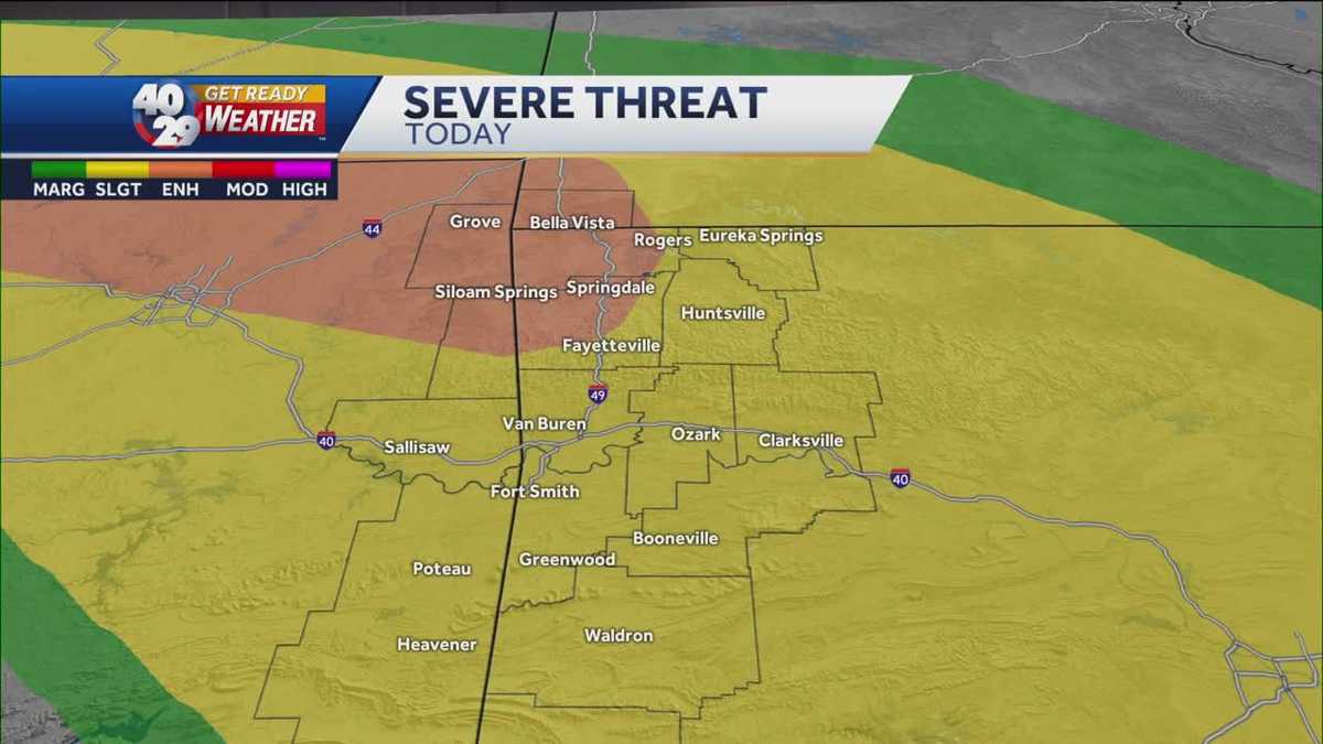 Tuesday Thunderstorm Update