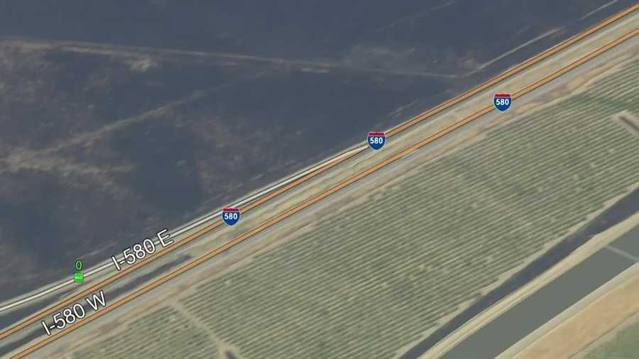 Photos and video: LiveCopter 3 shows where the Corral Fire burned