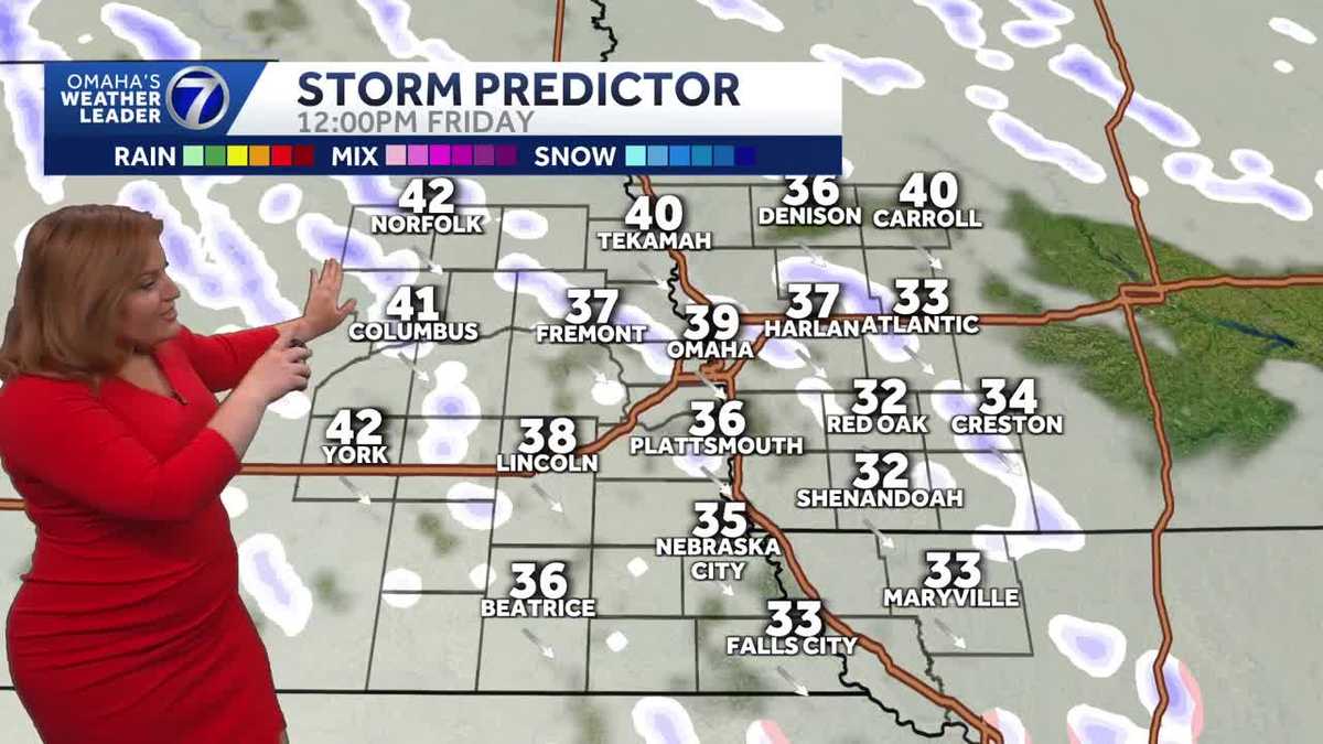 Omaha weather: Strong winds, light snow possible Friday