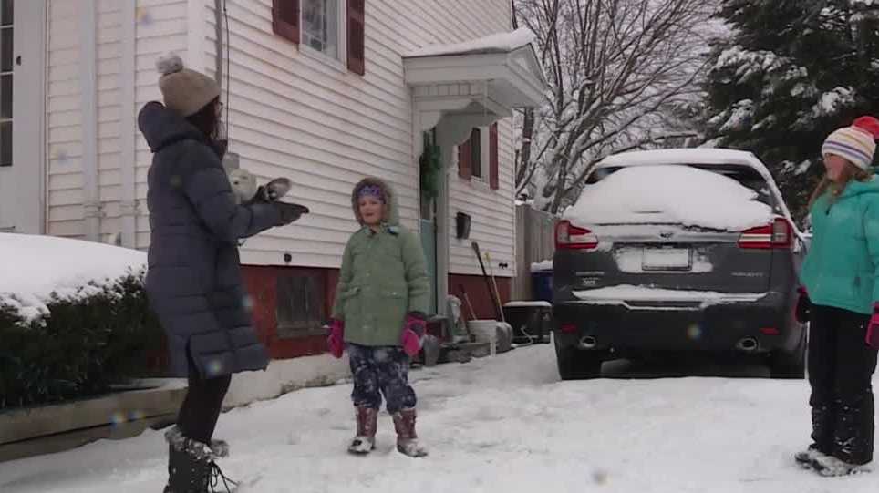 Snow day means remote learning for students in South Portland