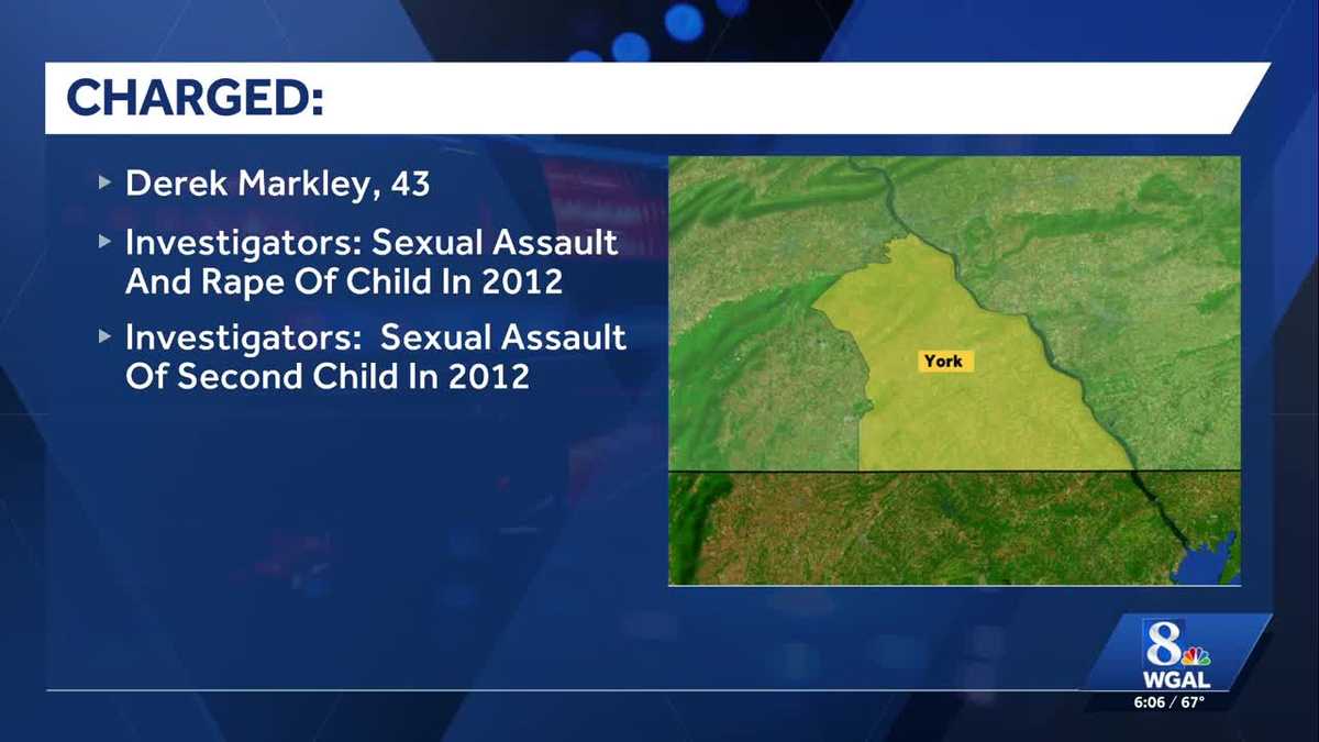 York County man charged with rape, sexual assault of children, police say
