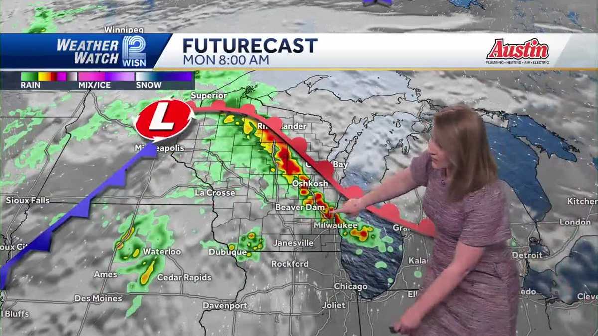 Weather: Sun today, storms tomorrow