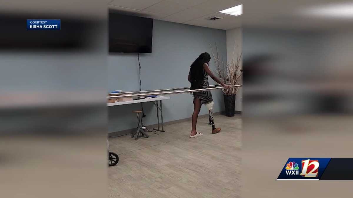 15-year-old Bria Scott learning how to walk again after facing life ...