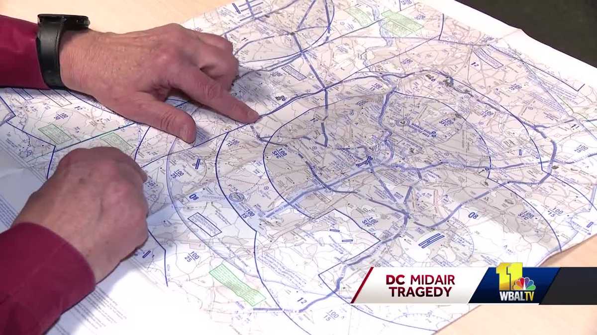 Capt. Roy Taylor maps out the flight paths before tragic crash