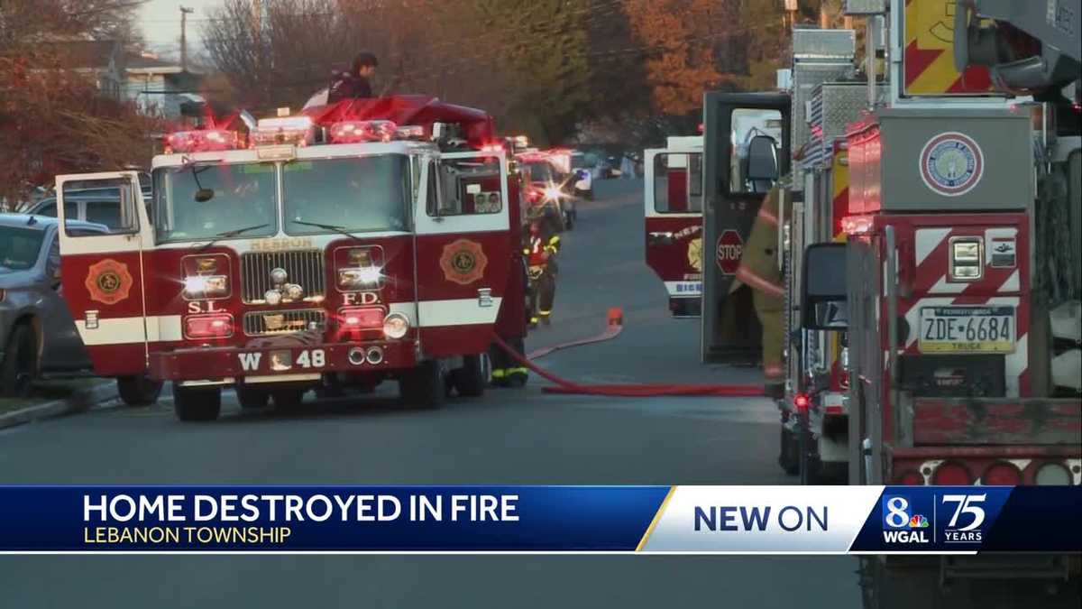 One rescued from house fire in Lebanon County