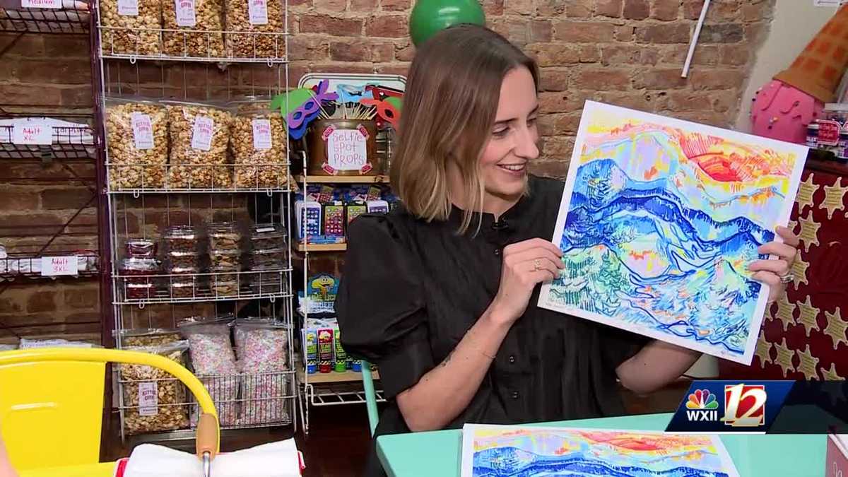 Triad artist sell painting to fundraise for WNC artists