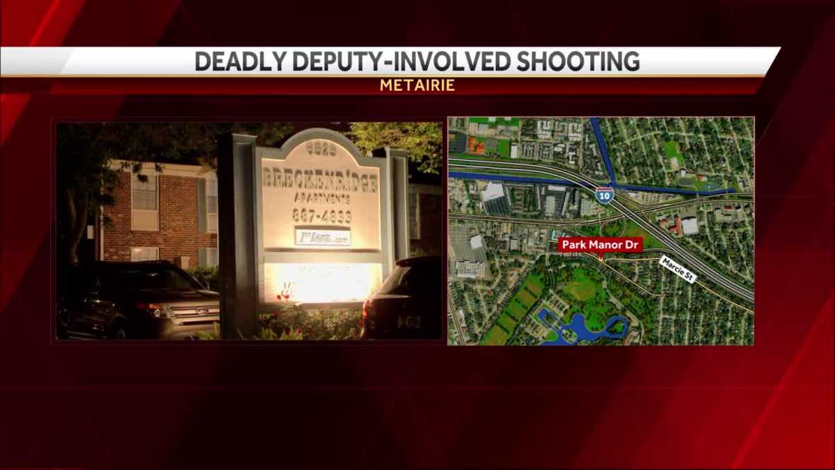 Jefferson Parish Sheriff's Office investigating deadly shooting that involved deputy