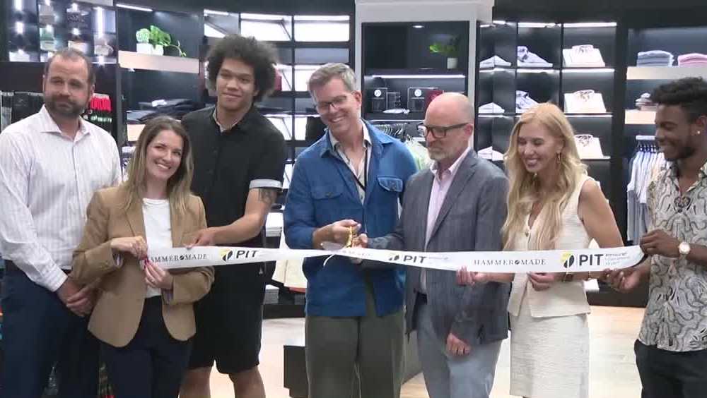 Hammer Made: Men's clothing store opens at Pittsburgh International Airport