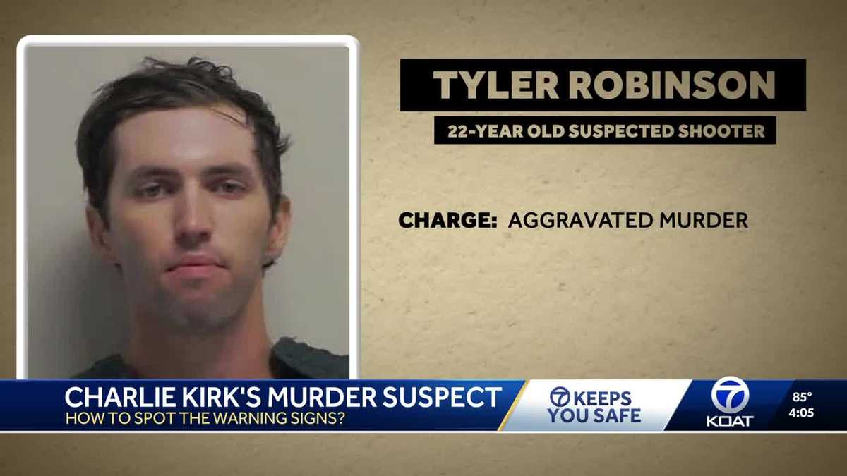 Charlie Kirk's murder suspect: How to spot the warning signs