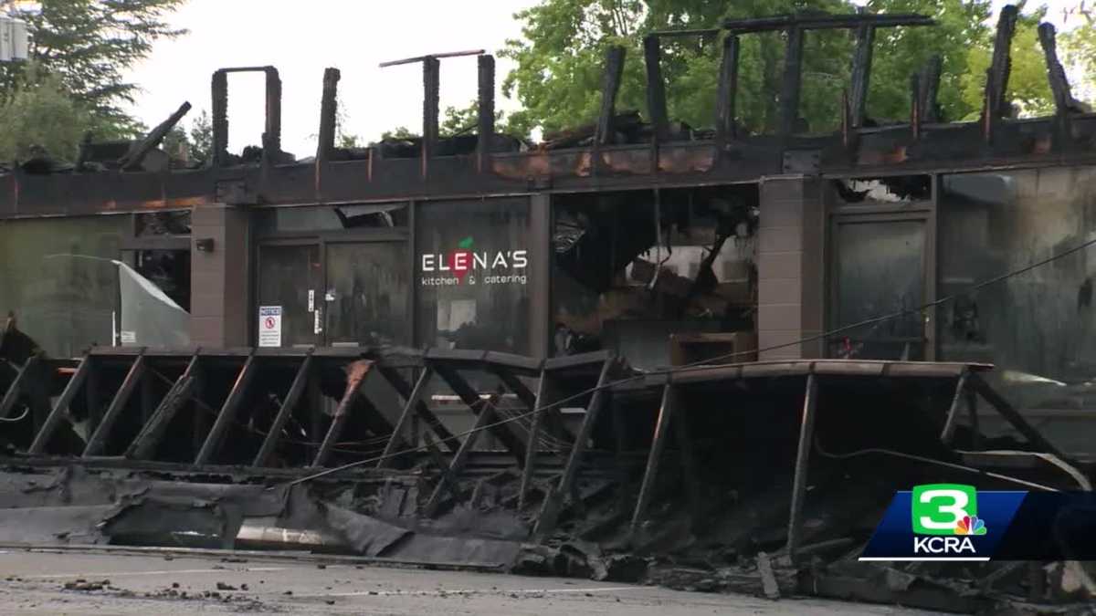 2nd fire in week destroys Elena’s Kitchen & Catering in Carmichael