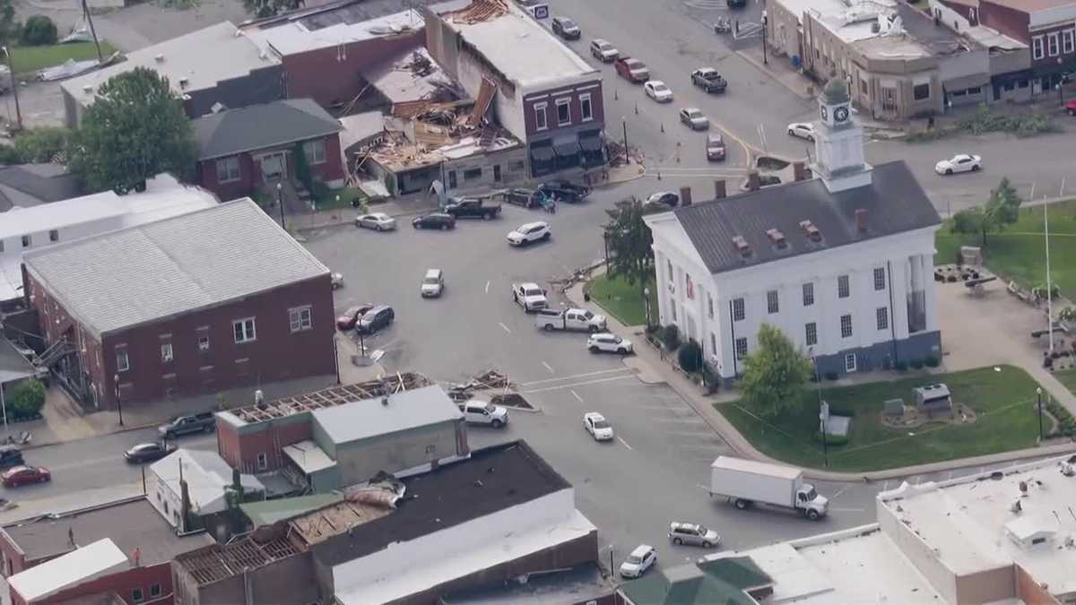 PHOTOS: Storms wreak havoc on southern Indiana, leaving damage
