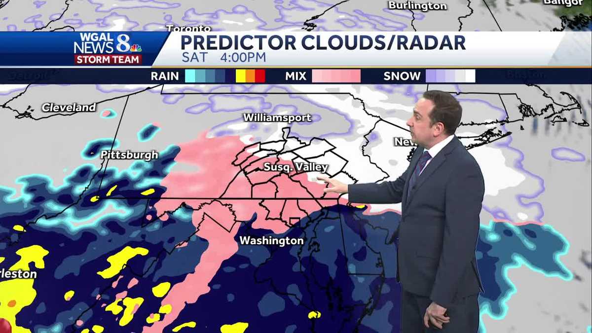 Blustery Night, Stray Snow Shower, More Wintry Weather This Weekend