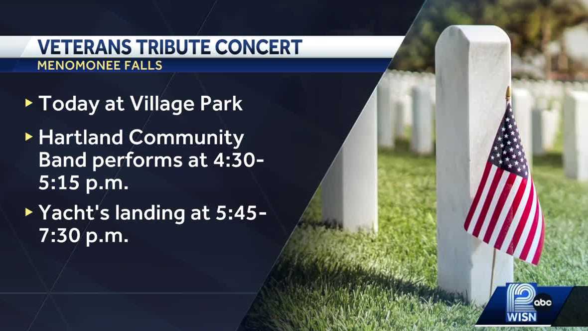 Memorial Day weekend veteran's tribute concert