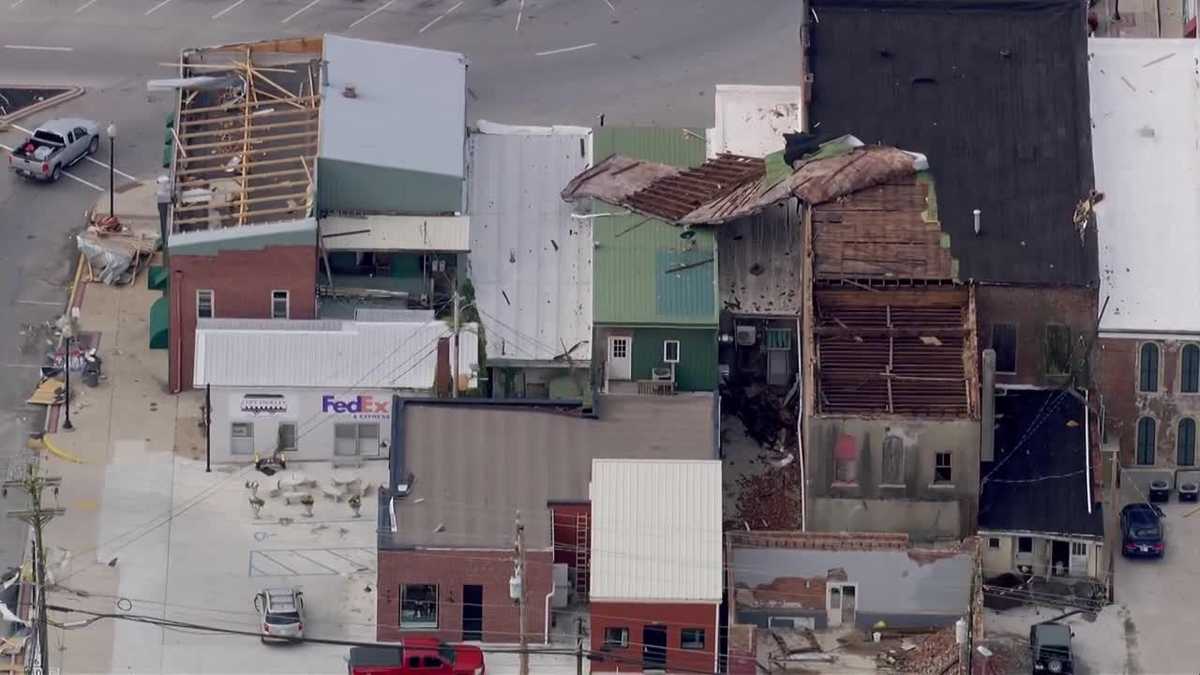 PHOTOS: Storms wreak havoc on southern Indiana, leaving damage