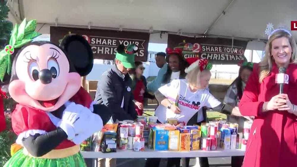 WESH 2’s Share Your Christmas food and fund drive today