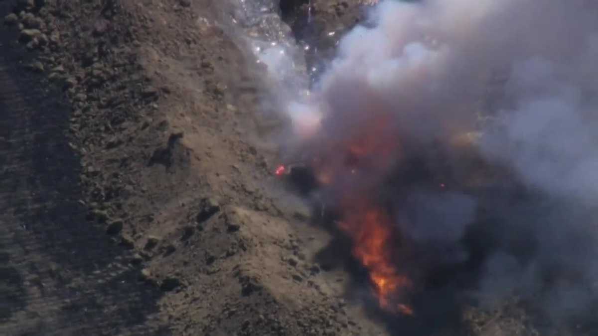 Officials conduct controlled explosions at Esparto fireworks site