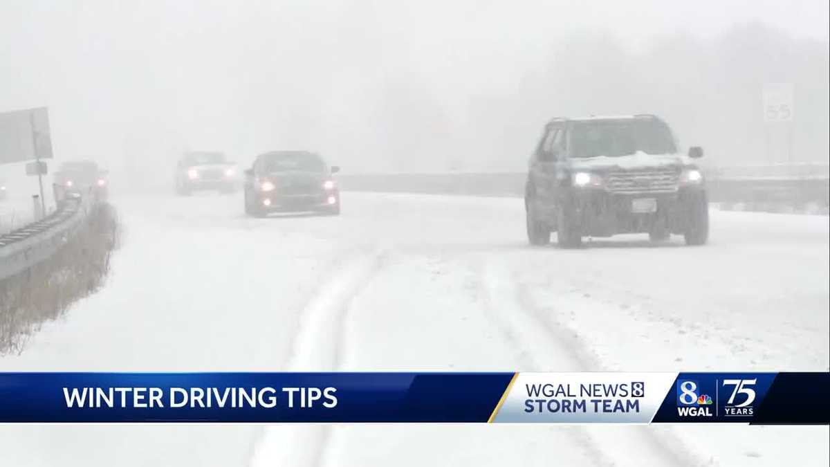 PennDOT tips for driving safe in winter weather