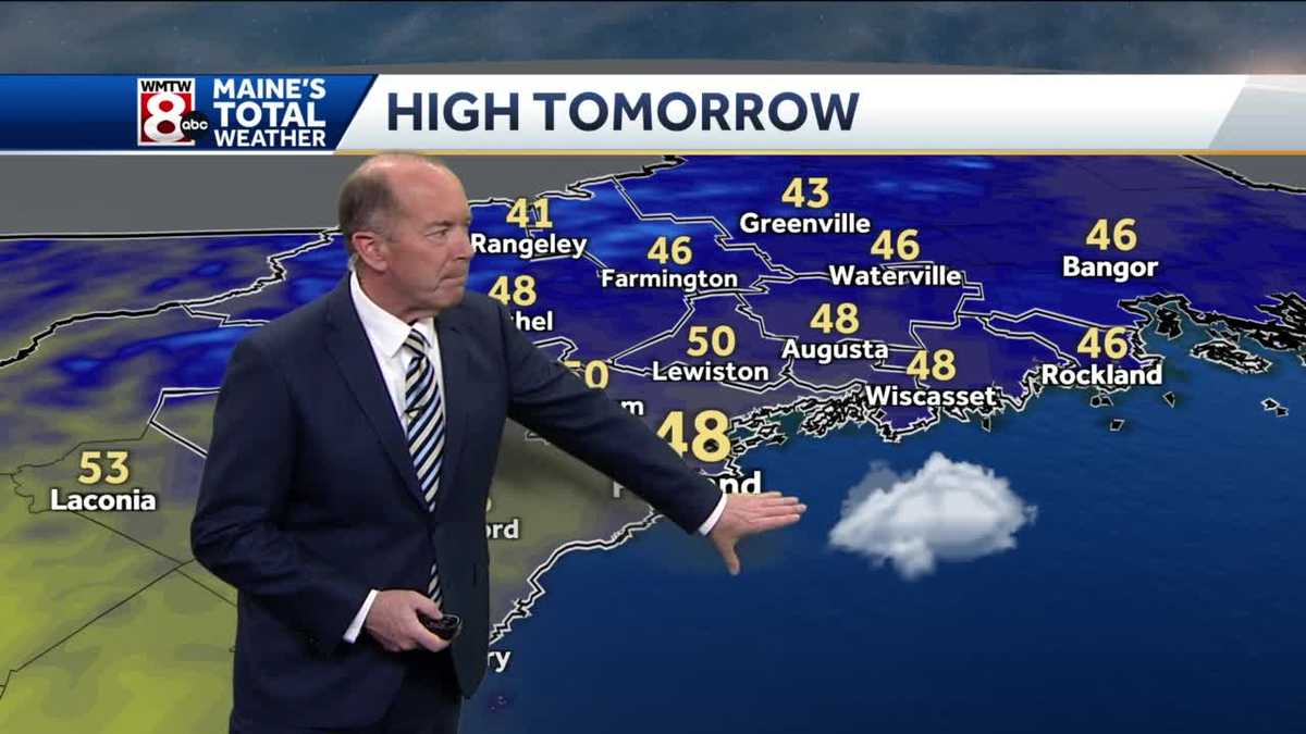 Drizzle, fog, and showers through the night