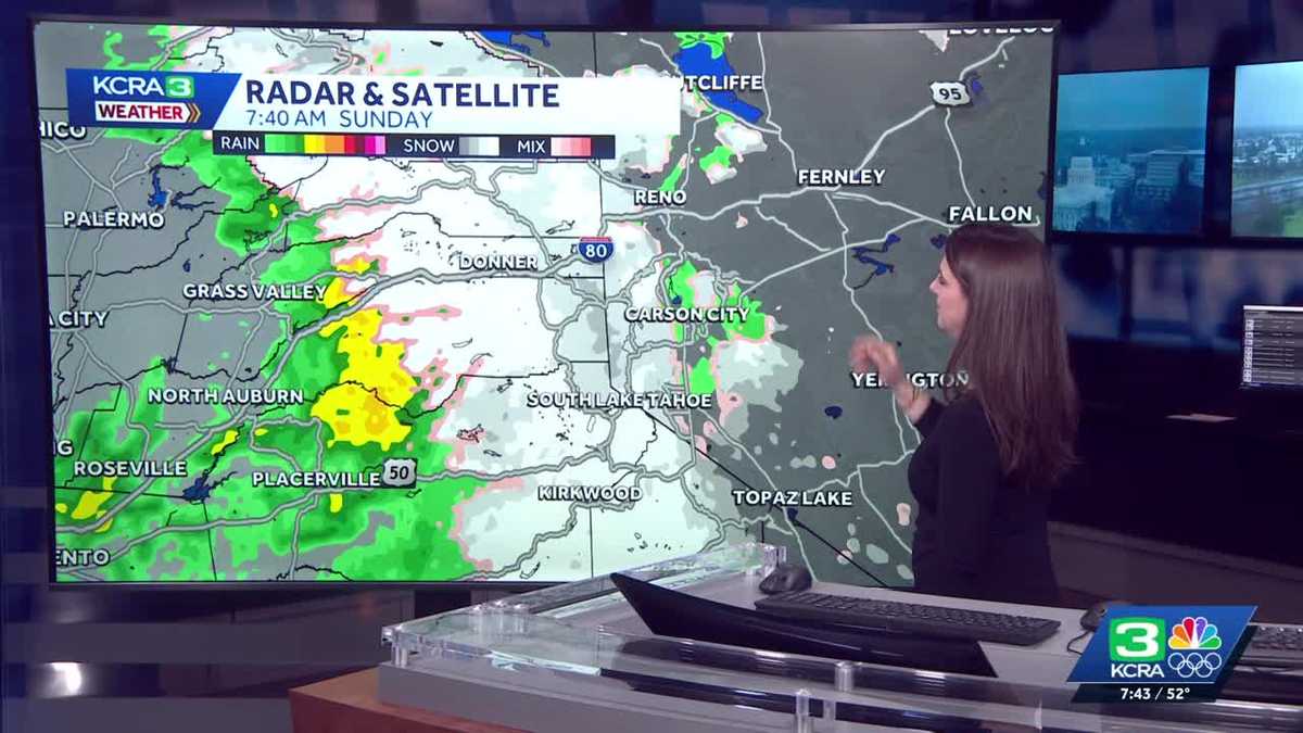 Doppler Radar map | Track Northern California rain and snow