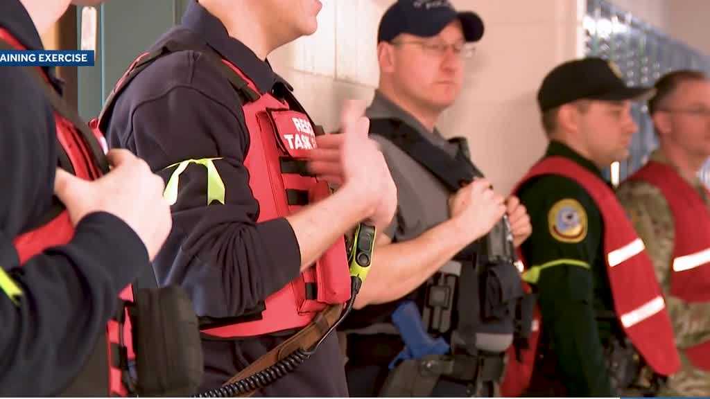 First responders training for active shooter scenarios
