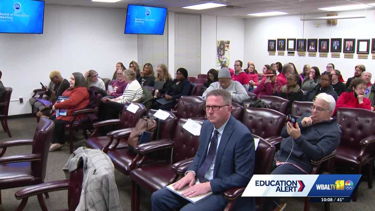 Baltimore County teachers demand action to fix payroll errors