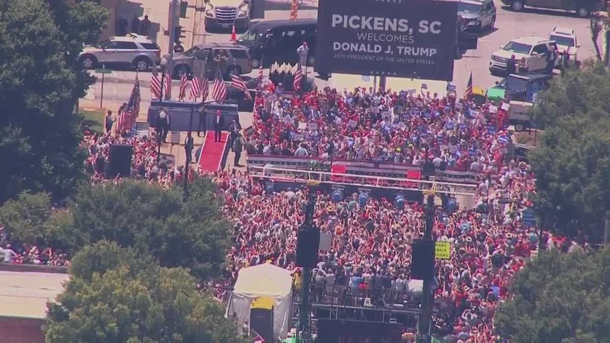 South Carolina: Donald Trump Pickens visit