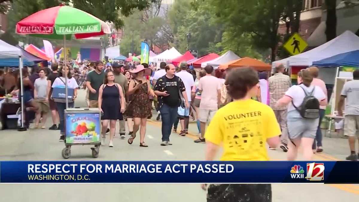 Triad LGBTQ group reacts to House passing 'Respect For Marriage Act'