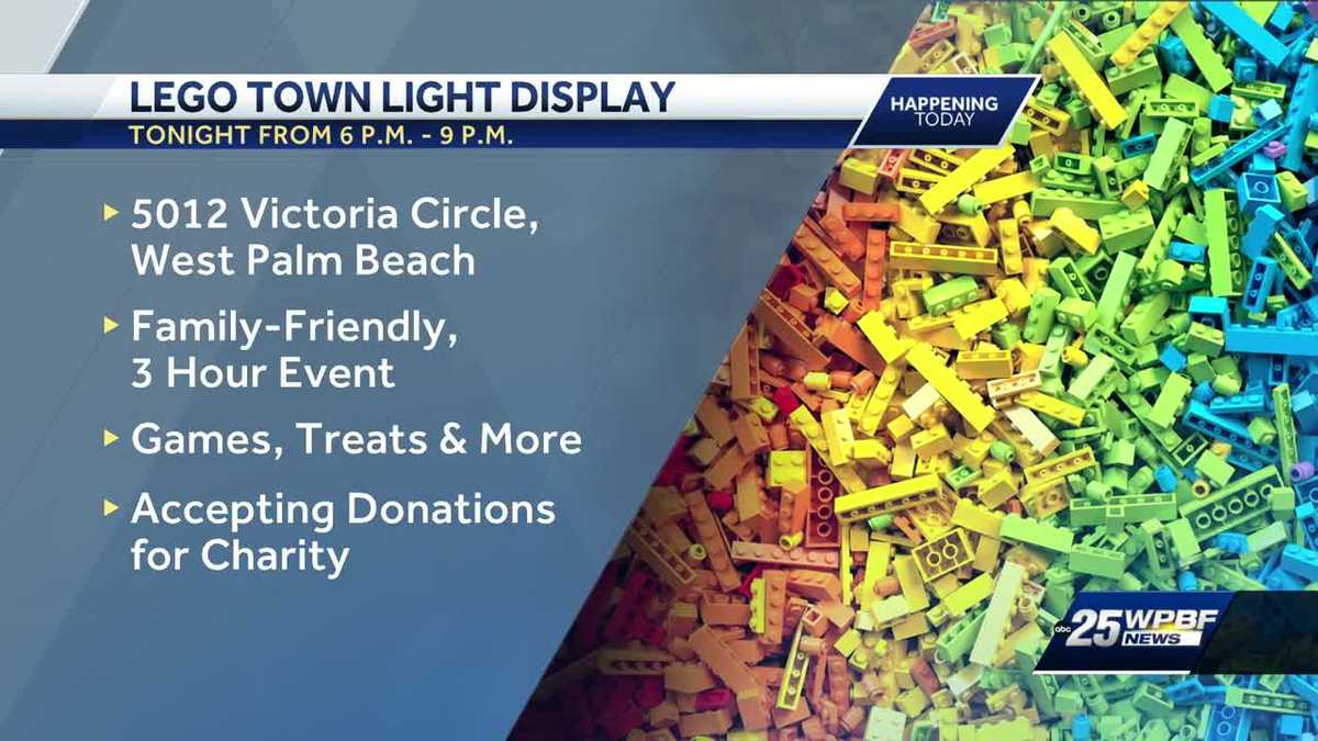 Lego Town Display in Florida
