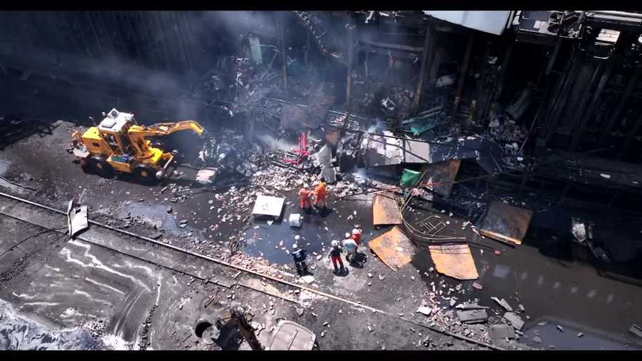 Photos, videos capture U.S. Steel Clairton Coke plant explosions