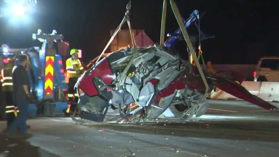 Sacramento REACH helicopter crashes on Highway 50, 3 injured