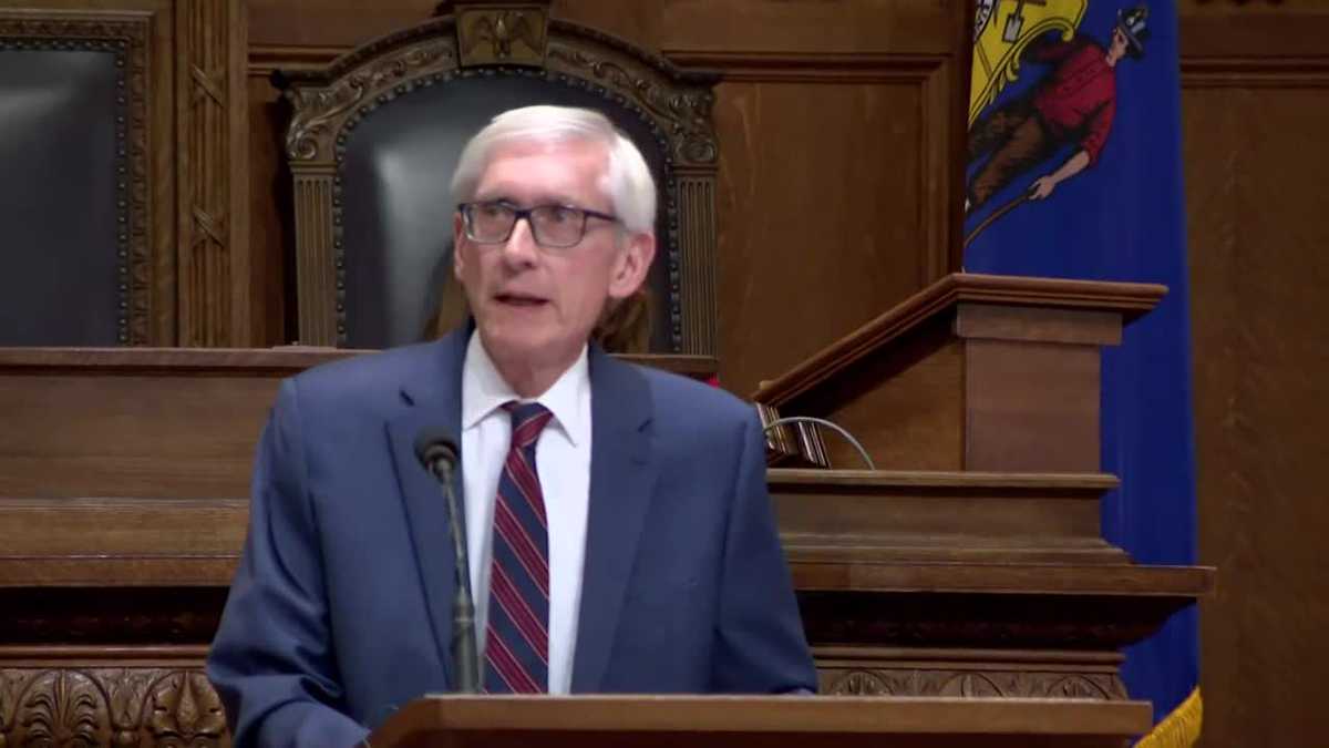 Wisconsin Gov. Tony Evers delivers his 7th State of the State address