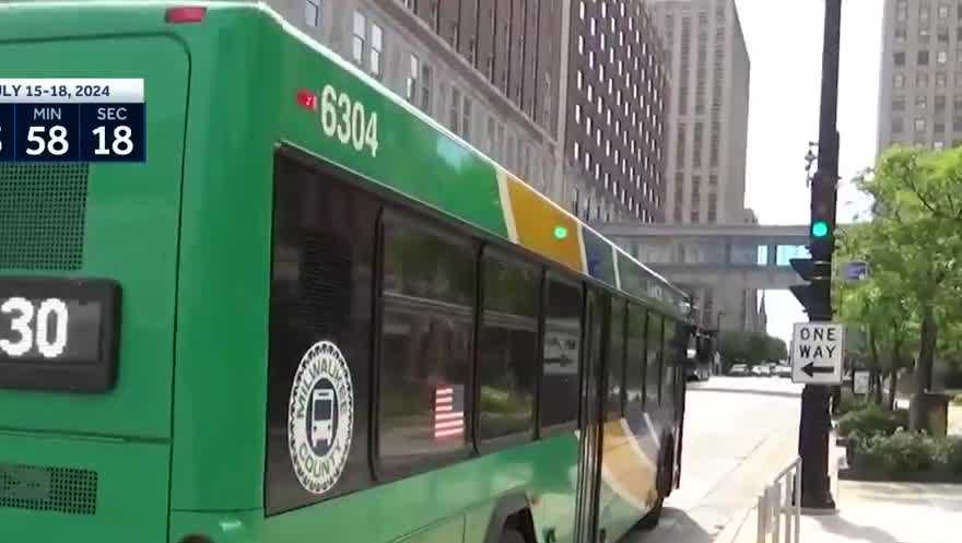 RNC causes detours for 14 Milwaukee bus routes