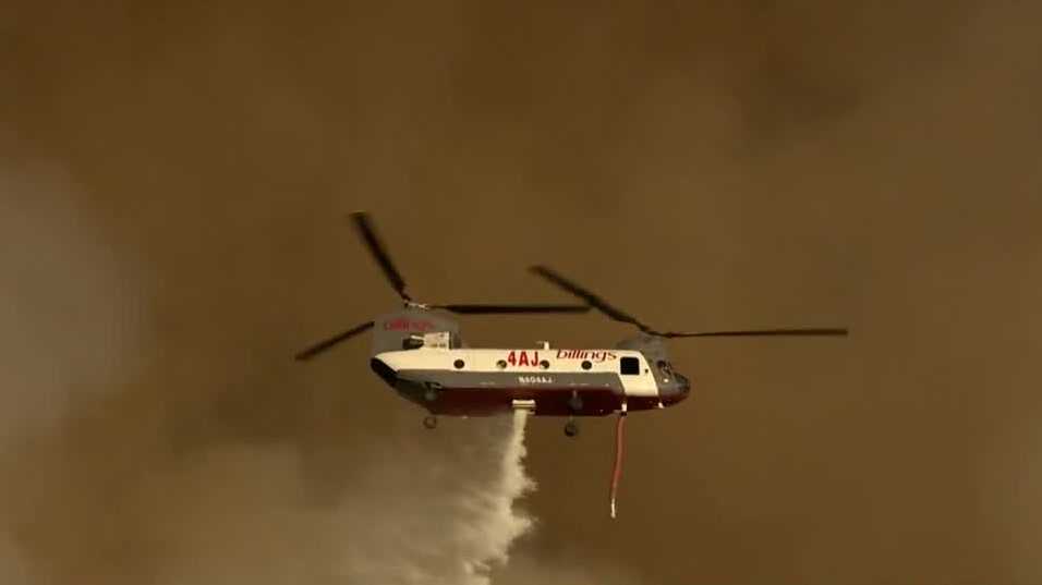 Cal Fire's night flying operation part of NorCal wildfire response