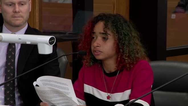 Sade Robinson's parents, sister confront Maxwell Anderson in court