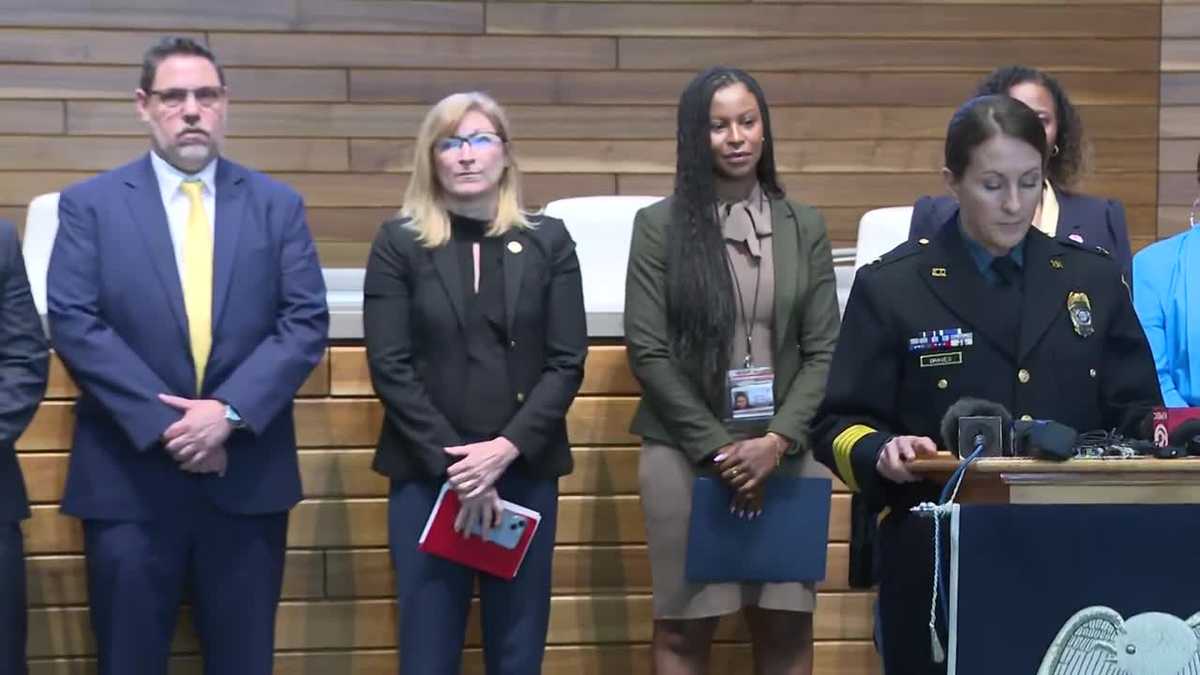 KCPD Chief Stacey Graves announces violent crime initiative