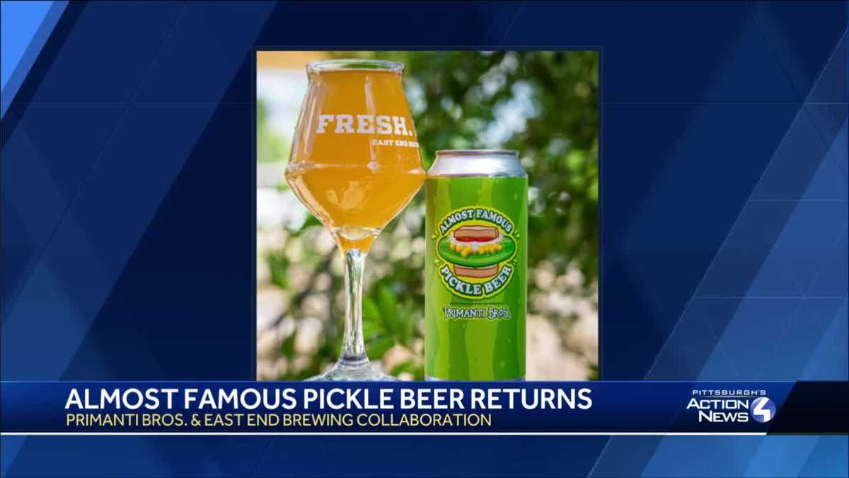 The Almost Famous Pickle Beer is back!