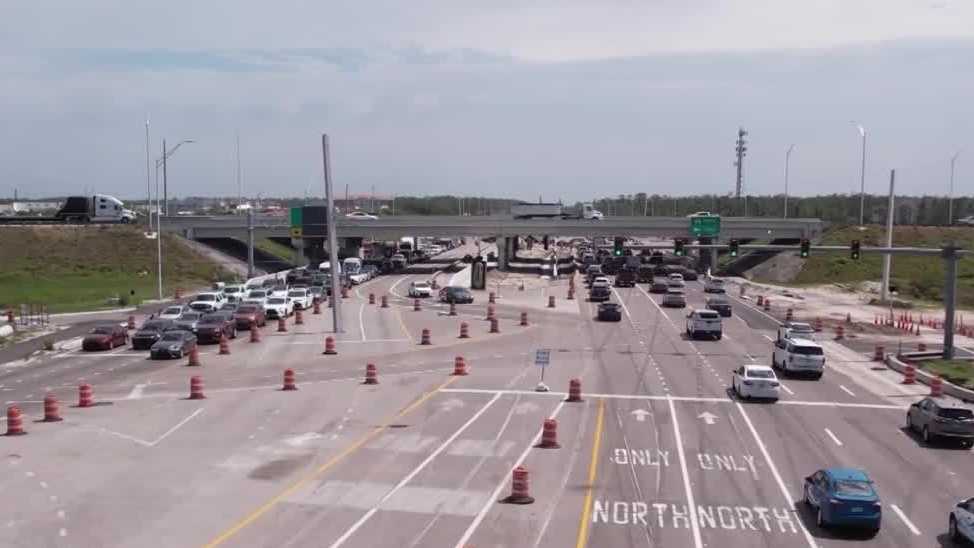 Major road closures begin Friday for final stages diverging diamond ...