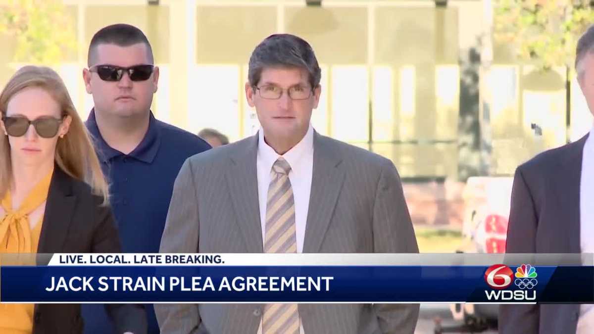 Jack Strain pleads guilty to bribery charge after rape conviction