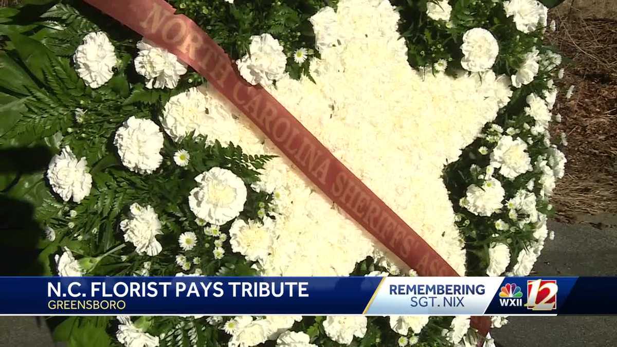 Personalized floral arrangement makes it to Sgt. Dale Nix's funeral ...