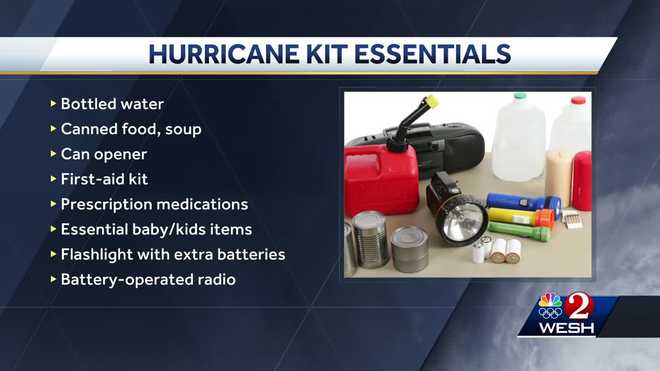 Hurricane season 2024: How to make a personalized hurricane kit